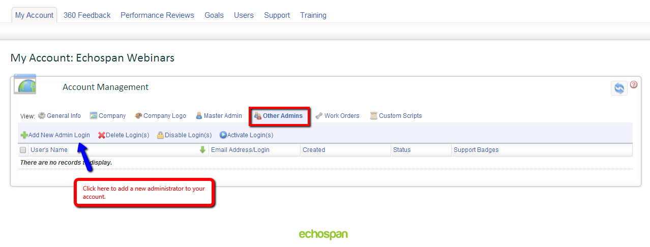 Managing Your Account